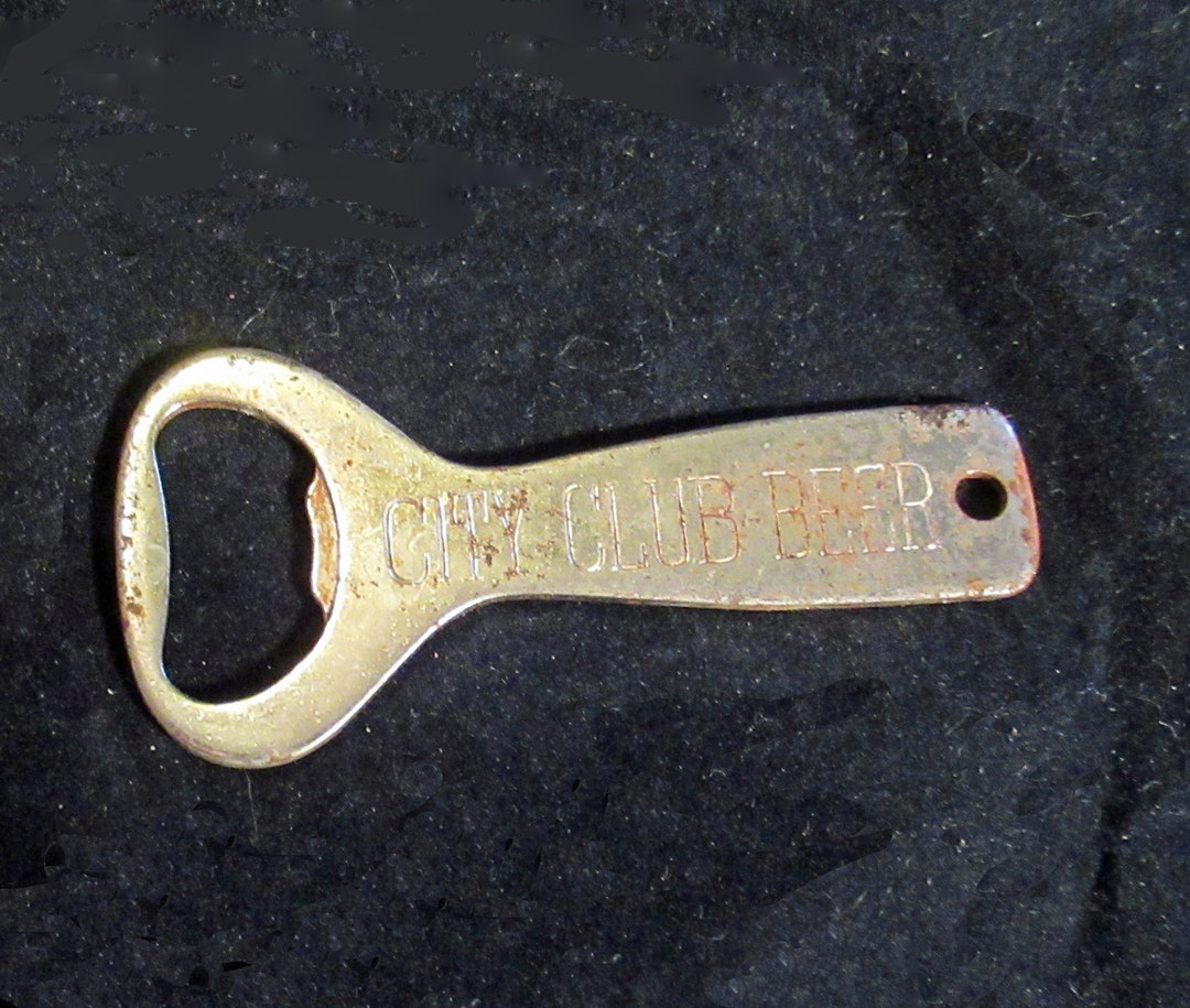 City Club Beer Bottle Opener Church Key Jacob Schmidt Brewing Co. - Etsy