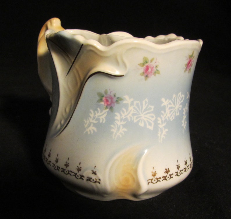Fancy Shaving Mug / Scuttle Vintage 1970's Porcelain - Etsy