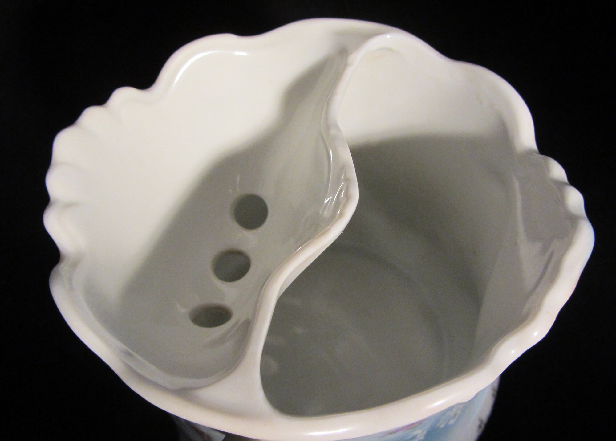 Fancy Shaving Mug / Scuttle Vintage 1970's Porcelain - Etsy