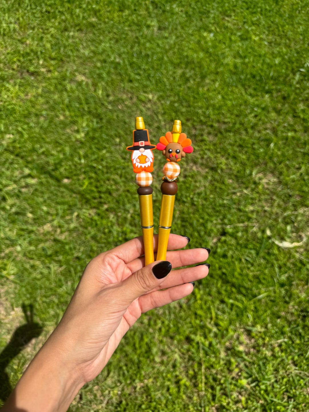 Thanksgiving Pen || Turkey Pen || Thanksgiving Gnome Pen || Fall Pen - Etsy