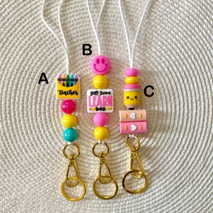 Teacher Lanyard || Teacher Appreciation Gift || Teacher Lanyards - Etsy