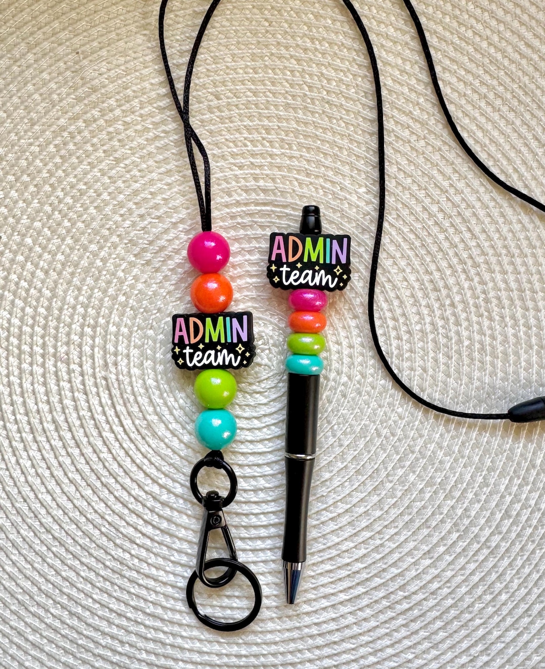 Admin Day Lanyard || Administrative Pen || Admin Pen || Administrative ...