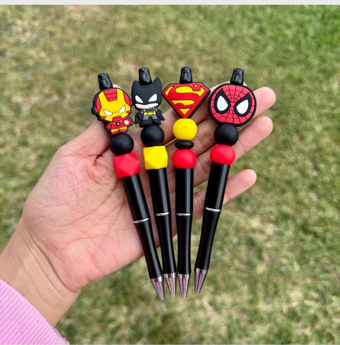 Superhero Pen || Superhero Pens - Etsy