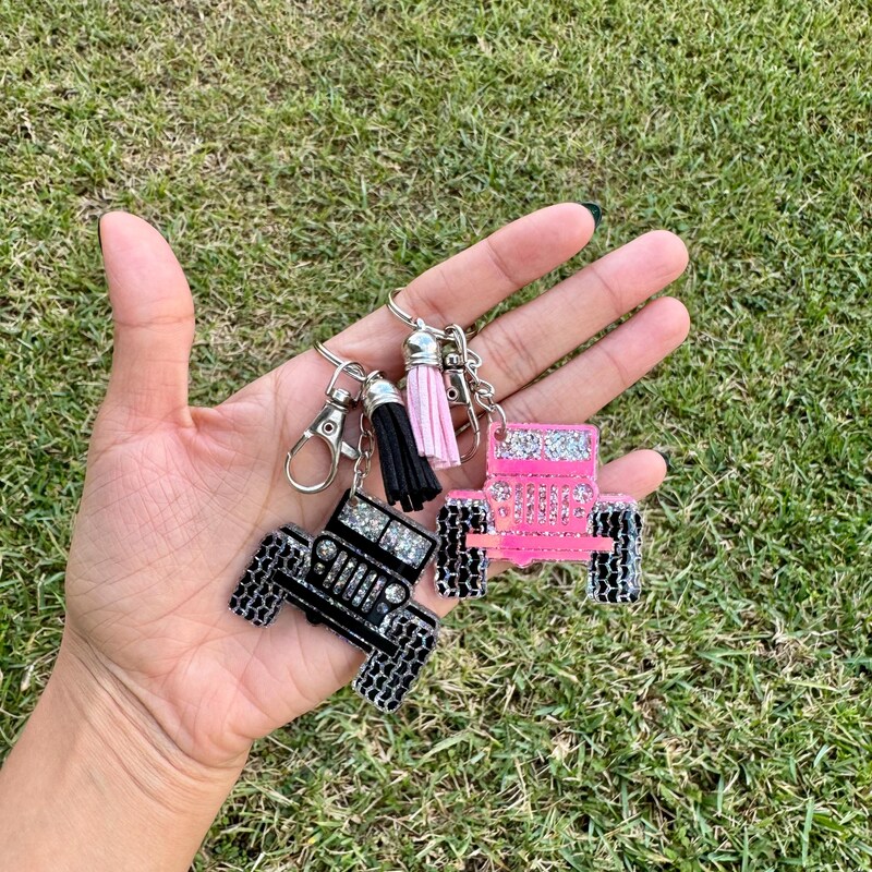 Jeep Keychain - Etsy
