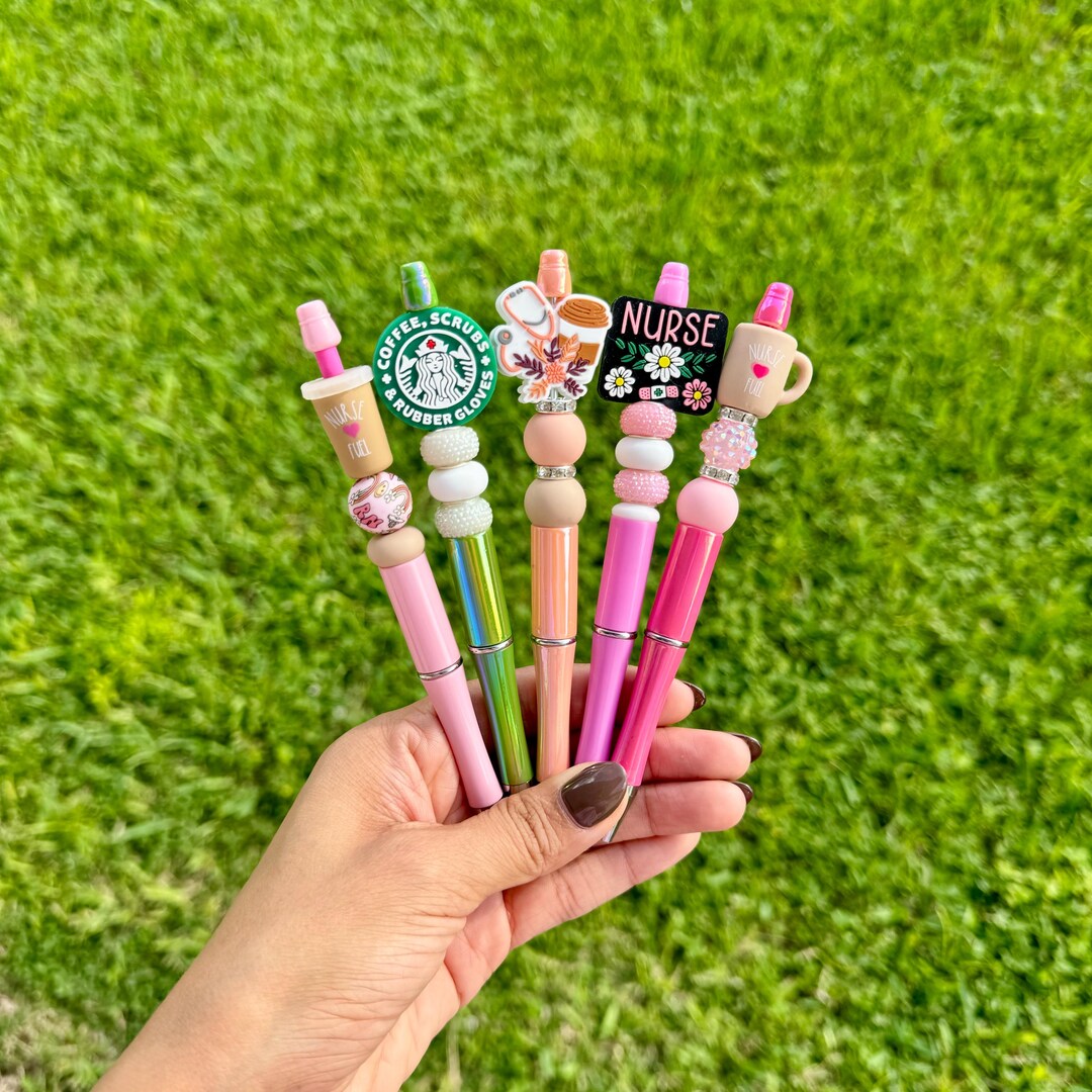 Nurse Beaded Pen || Nurse Pen || Nursing Pen - Etsy