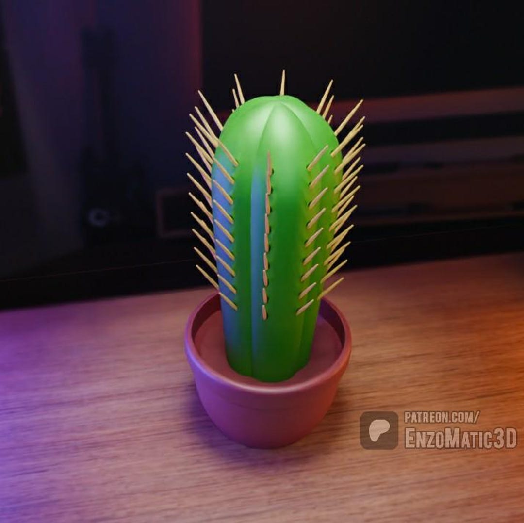 Cactus Toothpick Holder - Home Table Decoration - Plants That Don't Die ...