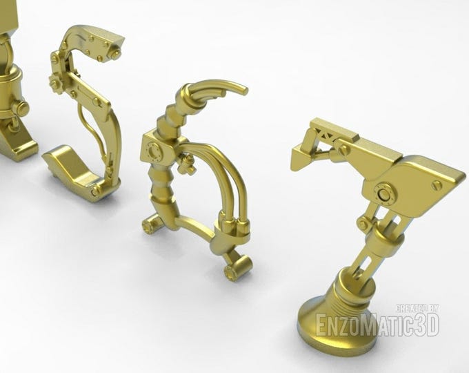 Buchstaben-Alphabet 3D STL - STL-Datei für 3D-Drucker, 3D-Druck - Etsy.de