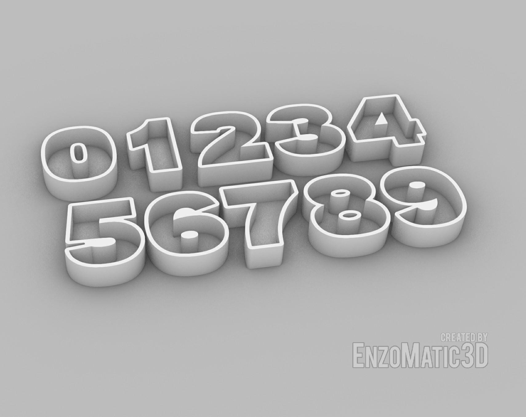 I Love You Letters and the Alphabet and Numbers Planter, Pencil Holder ...