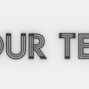 Letters Alphabet 3D STL - STL File for 3D Printer, 3D Printing - Etsy