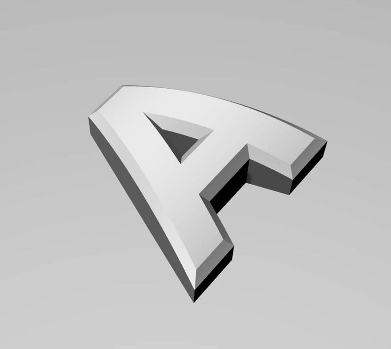 3d letters and numbers STL STL file for 3D printer, 3D printing - Etsy ...