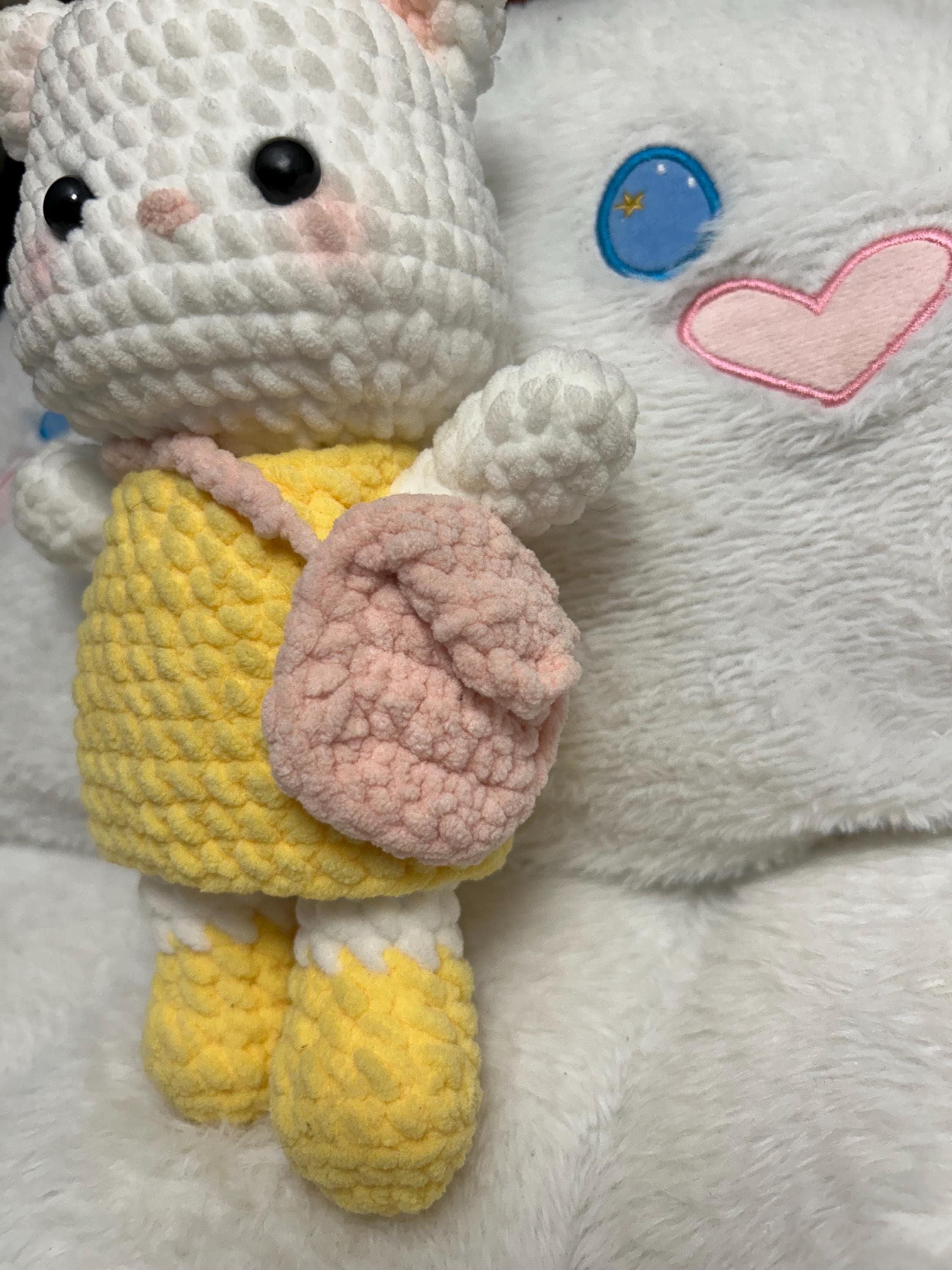 Calico Critter Cat Crochet Plushie - Etsy