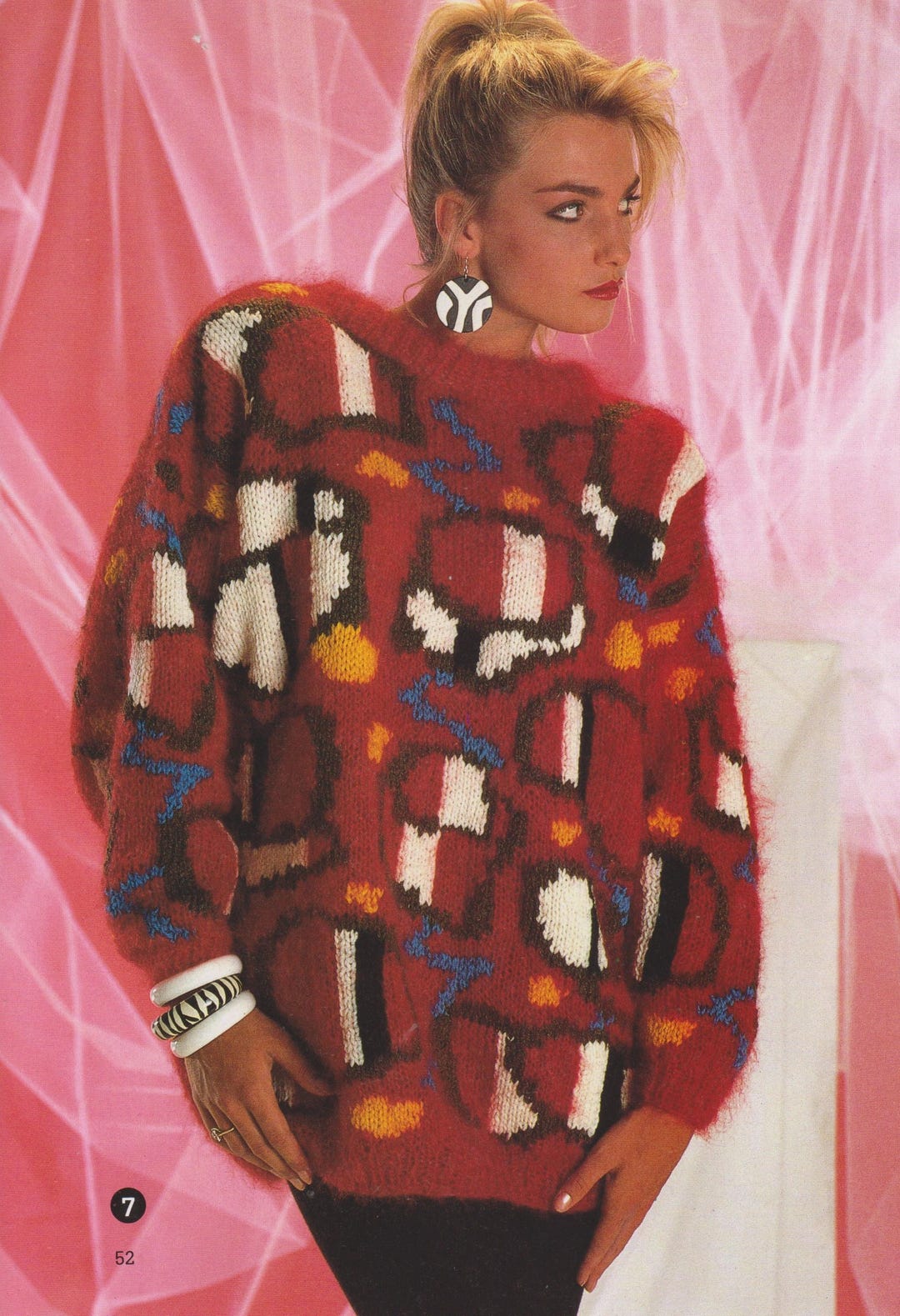 All Sorts Long Sweater Knitting Pattern - Etsy