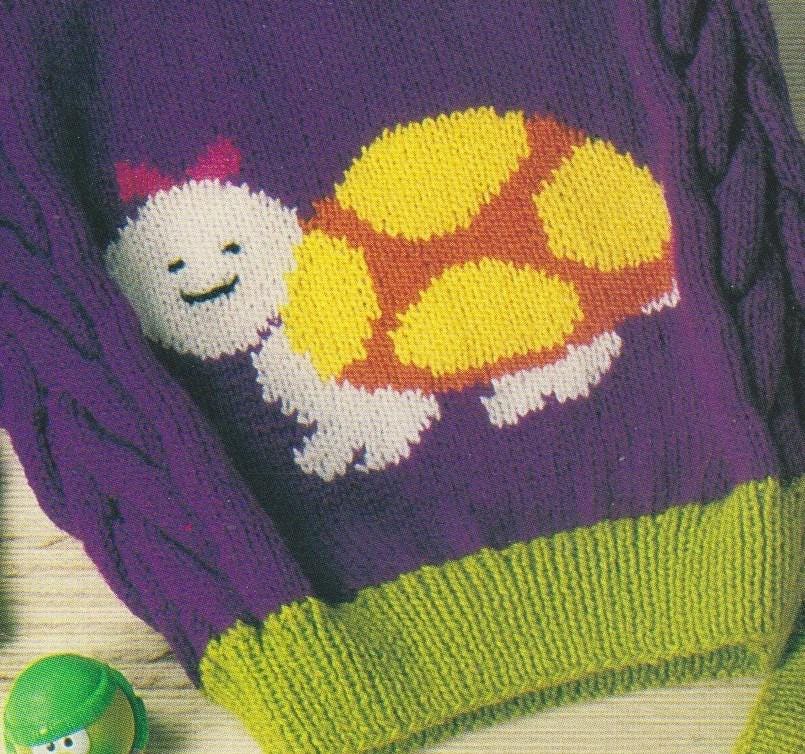 Turtle Sweater Knitting Pattern - Etsy