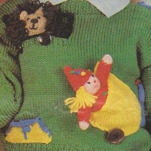 Circus Sweaters Knitting Pattern - Etsy
