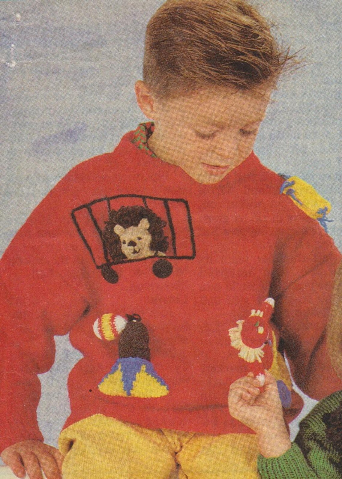 Circus Sweaters Knitting Pattern - Etsy