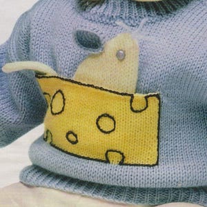 Mouse Pocket Sweaters Knitting Patterns - Etsy