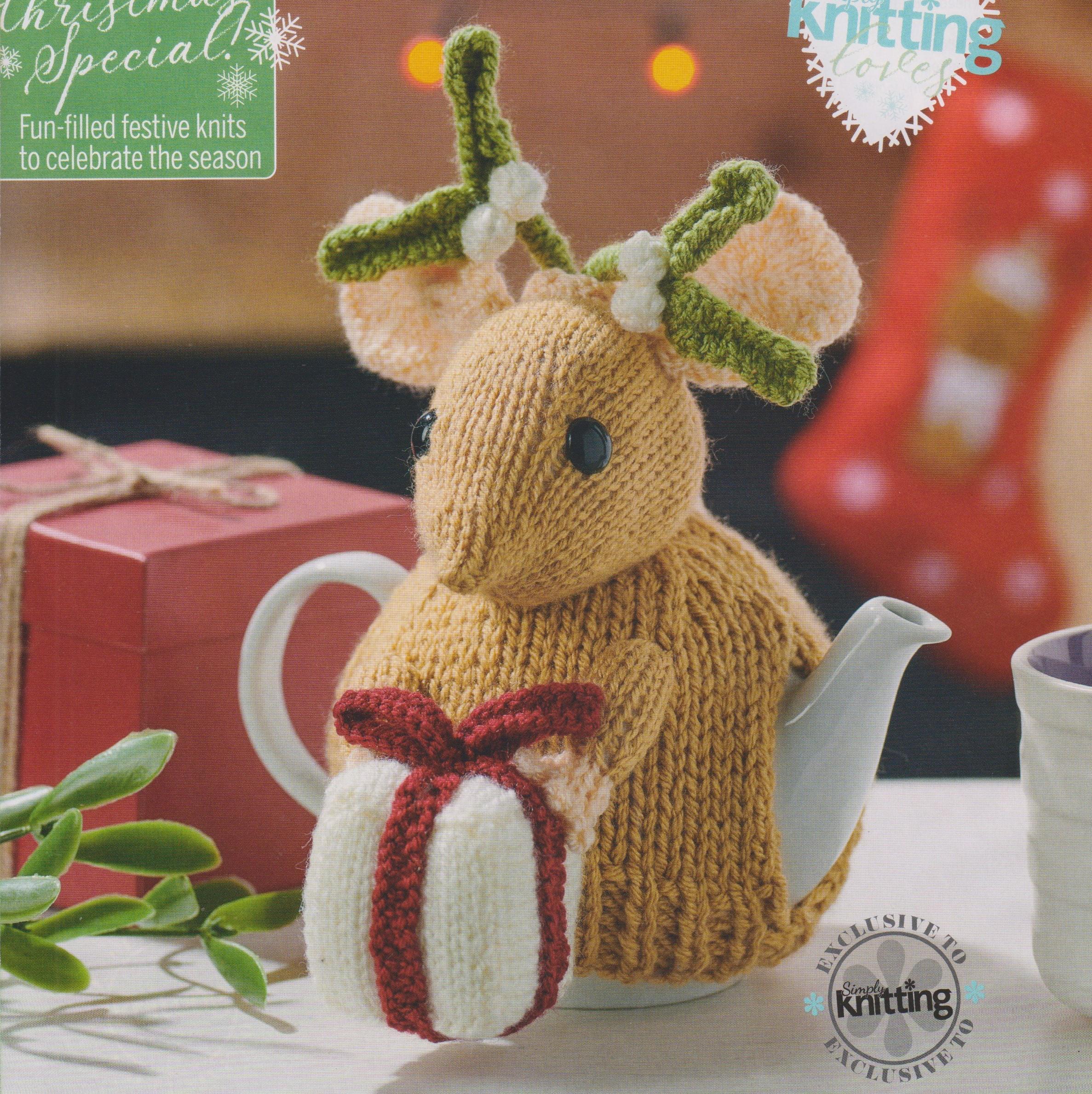 Mistletoe Mouse Tea Cosy Knitting Pattern - Etsy