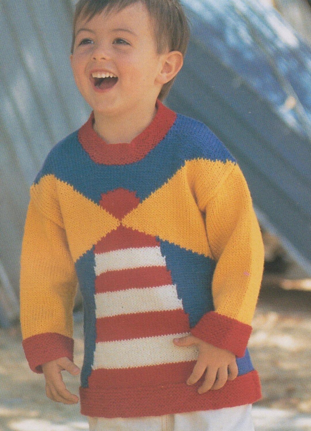 Lighthouse Sweater Knitting Pattern - Etsy