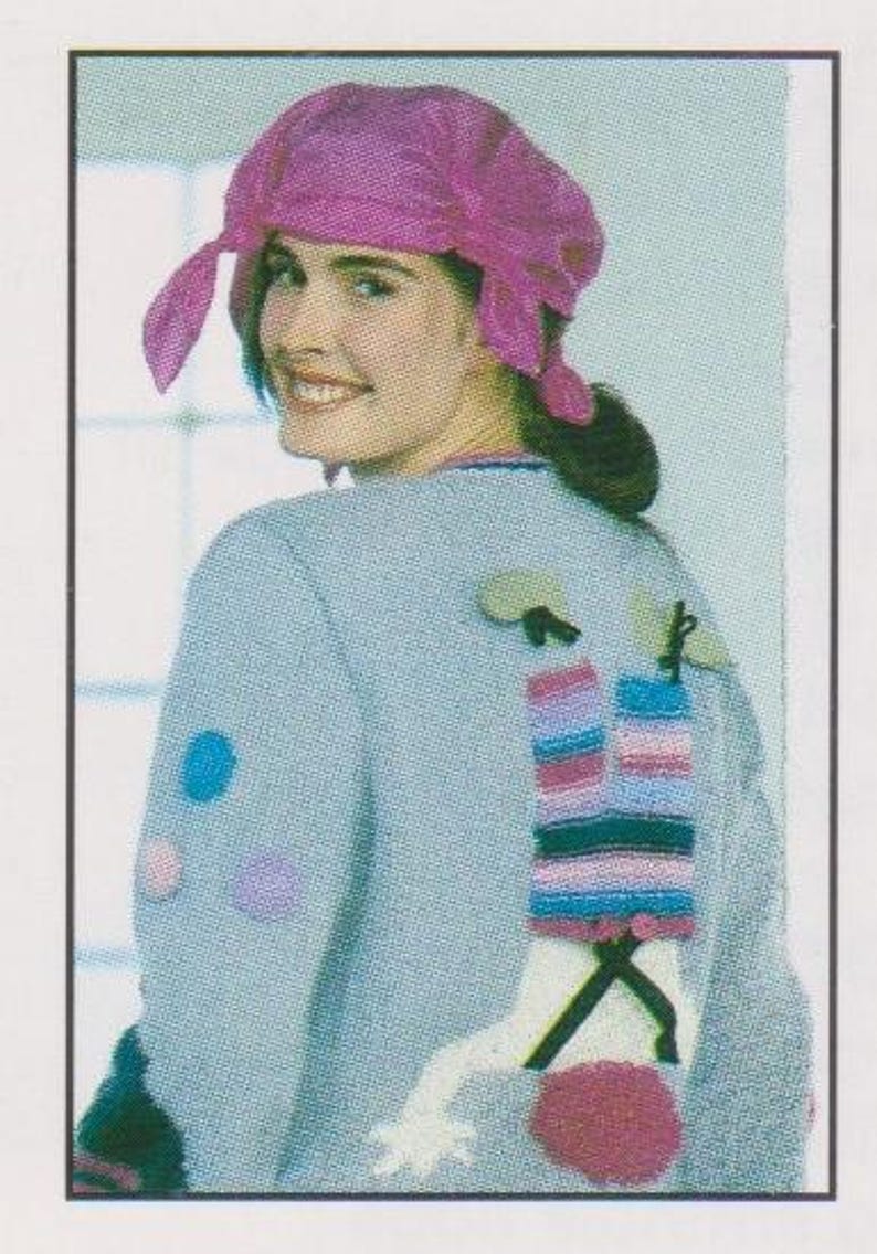 Circus Sweater Woman's Knitting Pattern - Etsy