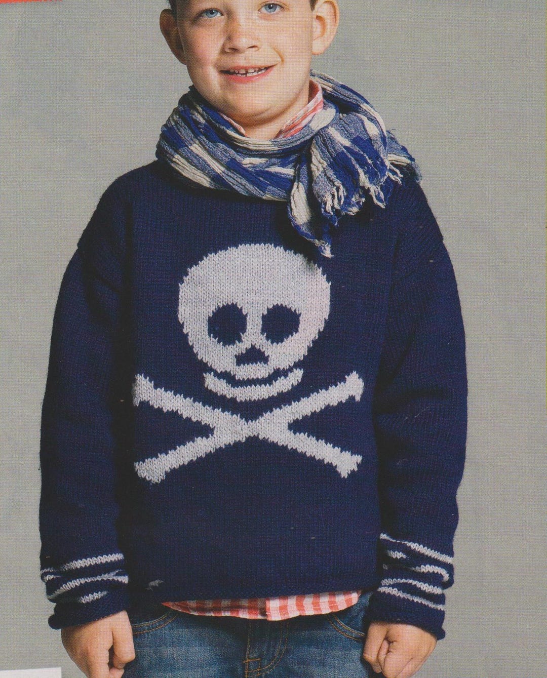 Pirate Sweater Knitting Pattern - Etsy