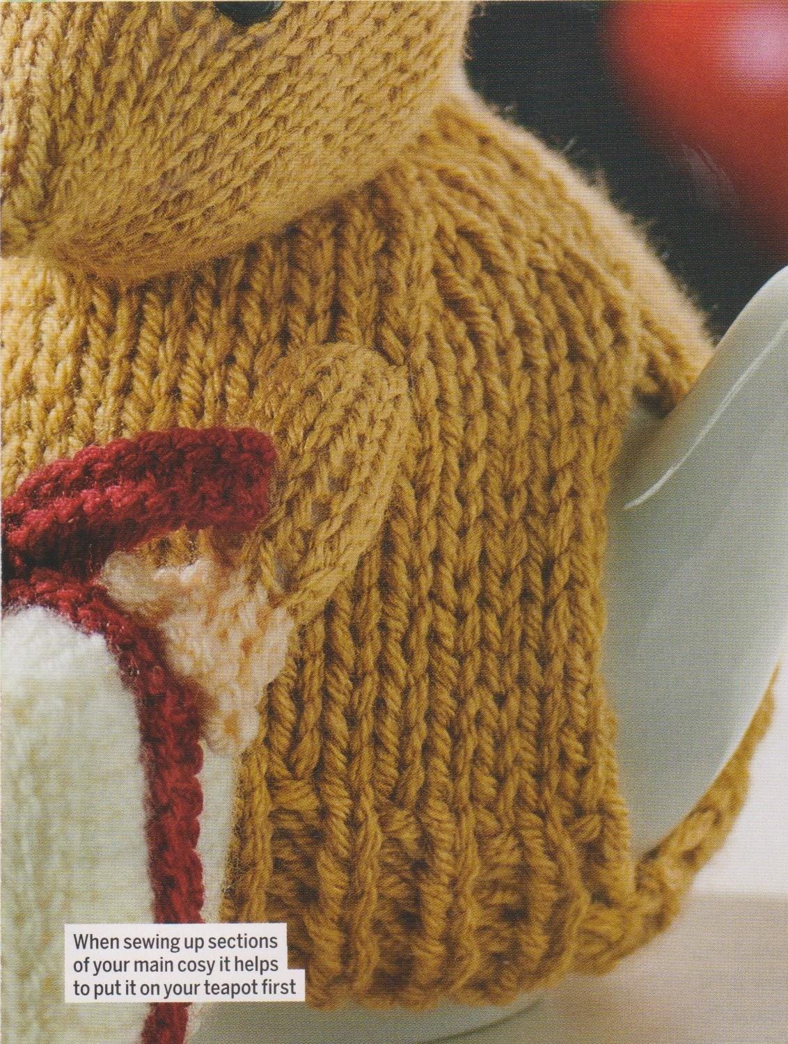 Mistletoe Mouse Tea Cosy Knitting Pattern - Etsy