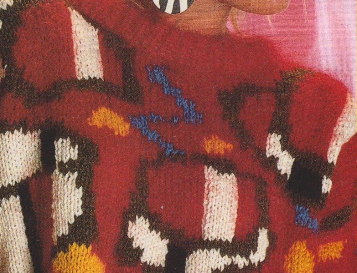 All Sorts Long Sweater Knitting Pattern - Etsy