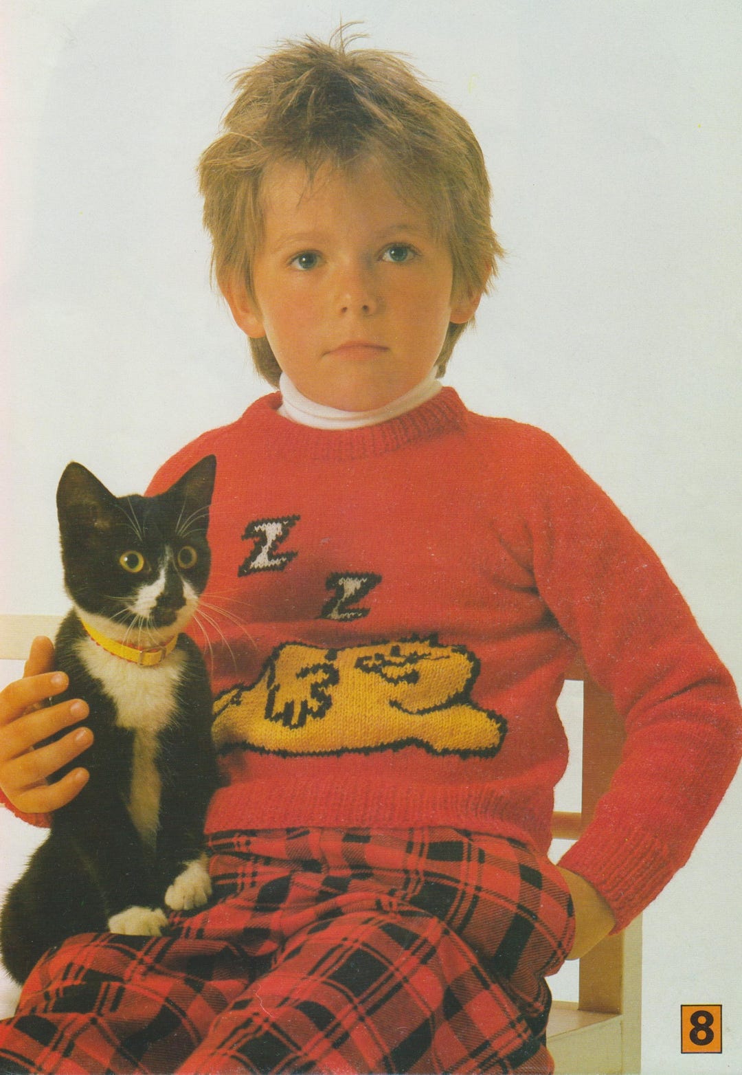 Henry's Cat Sweater Knitting Pattern - Etsy