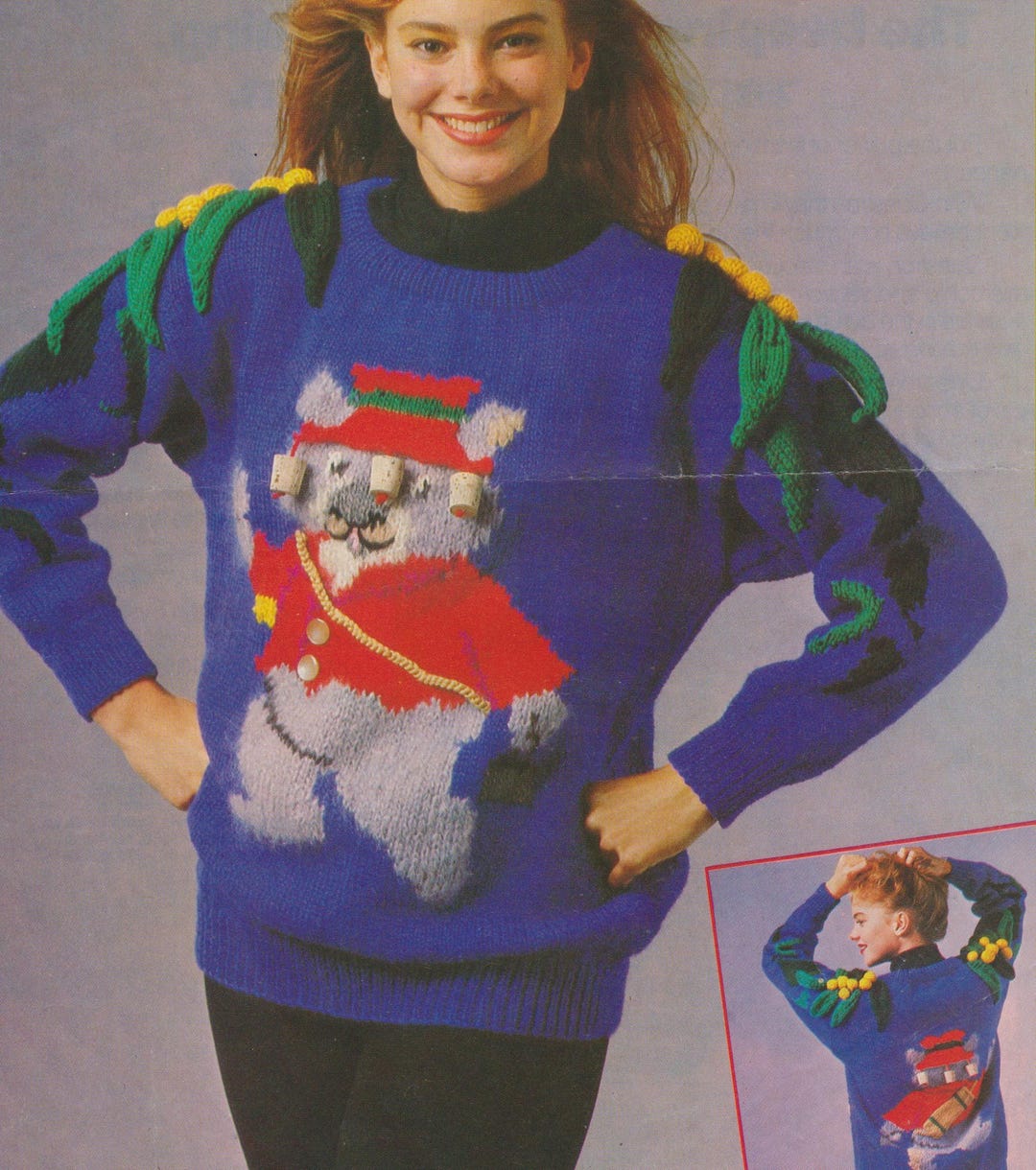 Walkabout Wombat Sweater Knitting Pattern - Etsy