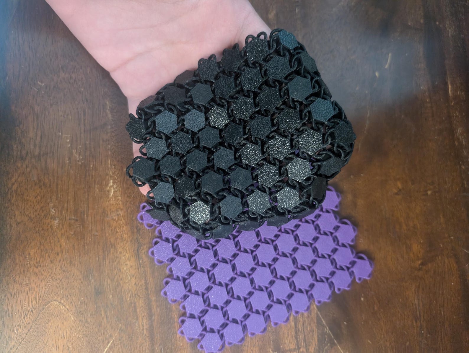 3d Printed NASA Chainmail Armor (4.5"x4") - Etsy