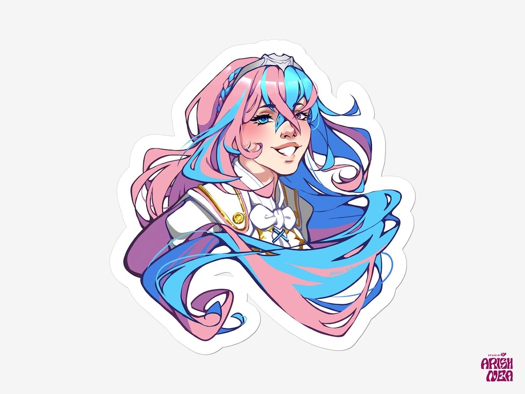 Female Alear Fire Emblem Engage Transgender Pride Vinyl Sticker - Etsy