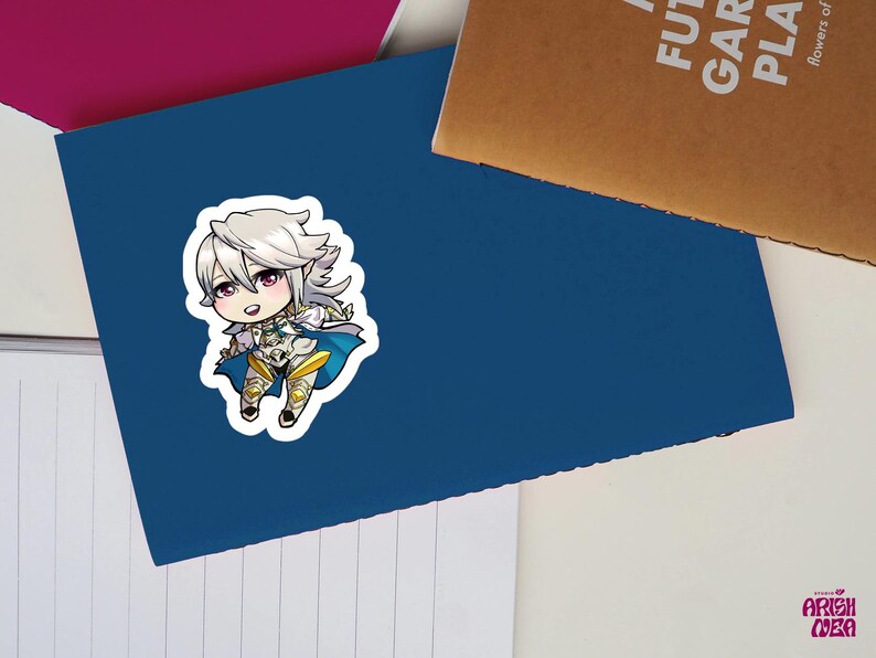 Male Corrin Fire Emblem Hoshido Noble Chibi Vinyl Sticker - Etsy