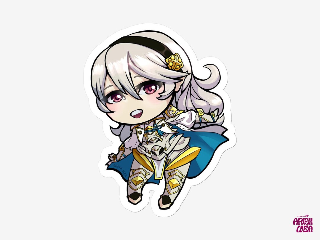 Female Corrin Fire Emblem Hoshido Noble Chibi Vinyl Sticker - Etsy