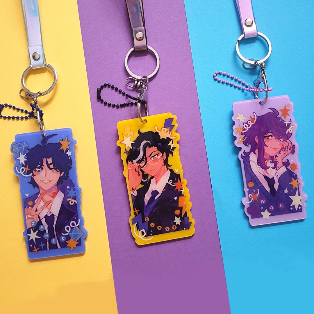 Original Character (OC) 10CM Acrylic Keychain - Etsy