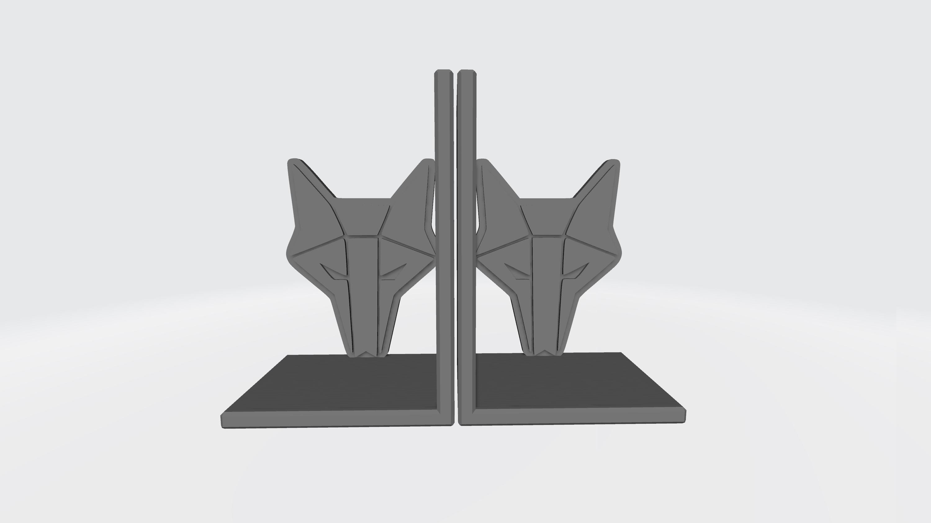 Red Rising Howler Sigil Bookend- 3D Printed Reading Decor - Etsy