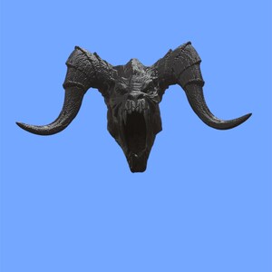 Deathclaw Head Trophy Wall Mount 3D Printed- Galactic Armory - Etsy