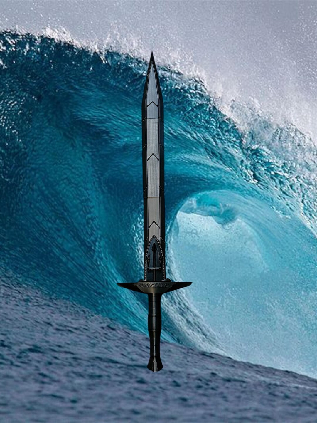 Percy Jackson Riptide Anaklusmos Sword DIY Kit 3D Printed Prop - Etsy