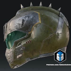 Doom: the Dark Ages Doom Slayer Helmet DIY Kit 3D Printed- Galactic ...