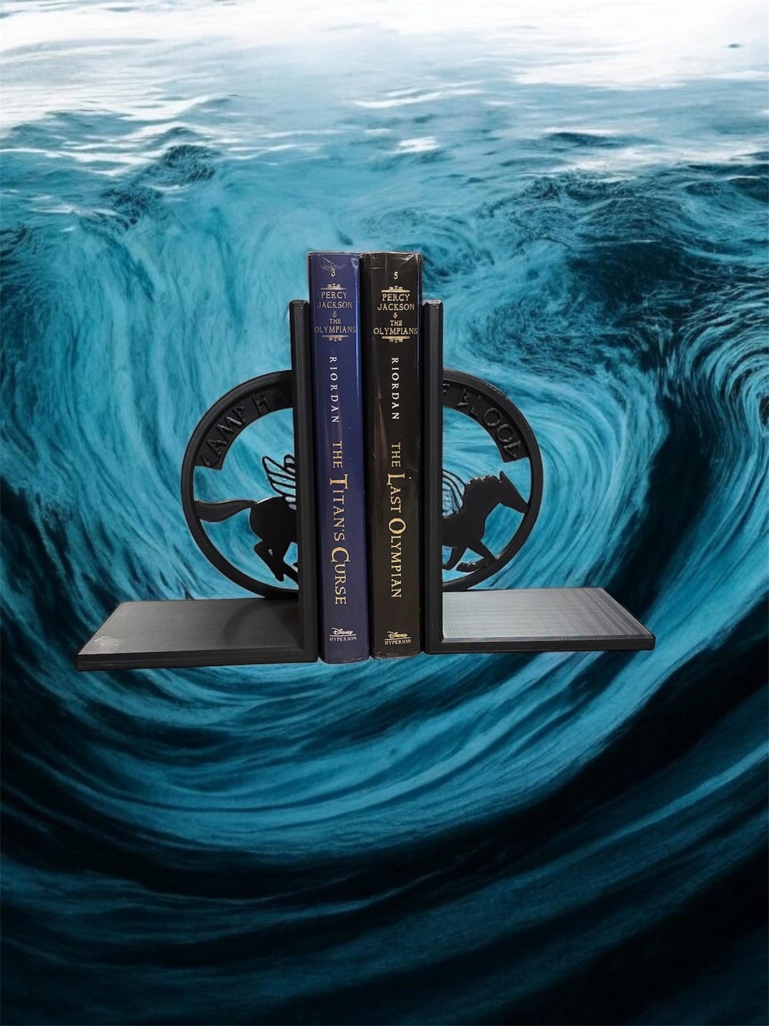 Percy Jackson Camp Half-blood Bookend 3D Printed - Etsy