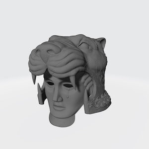 Gladiator Tigris of Gaul Helmet DIY Kit 3D Printed- Galactic Armory - Etsy