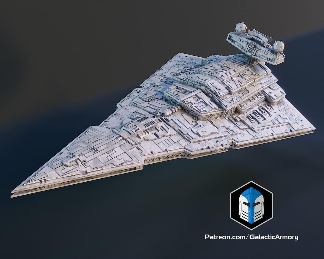 Star Destroyer Star Wars Replica Tea Light Model 3D Printed- Galactic ...