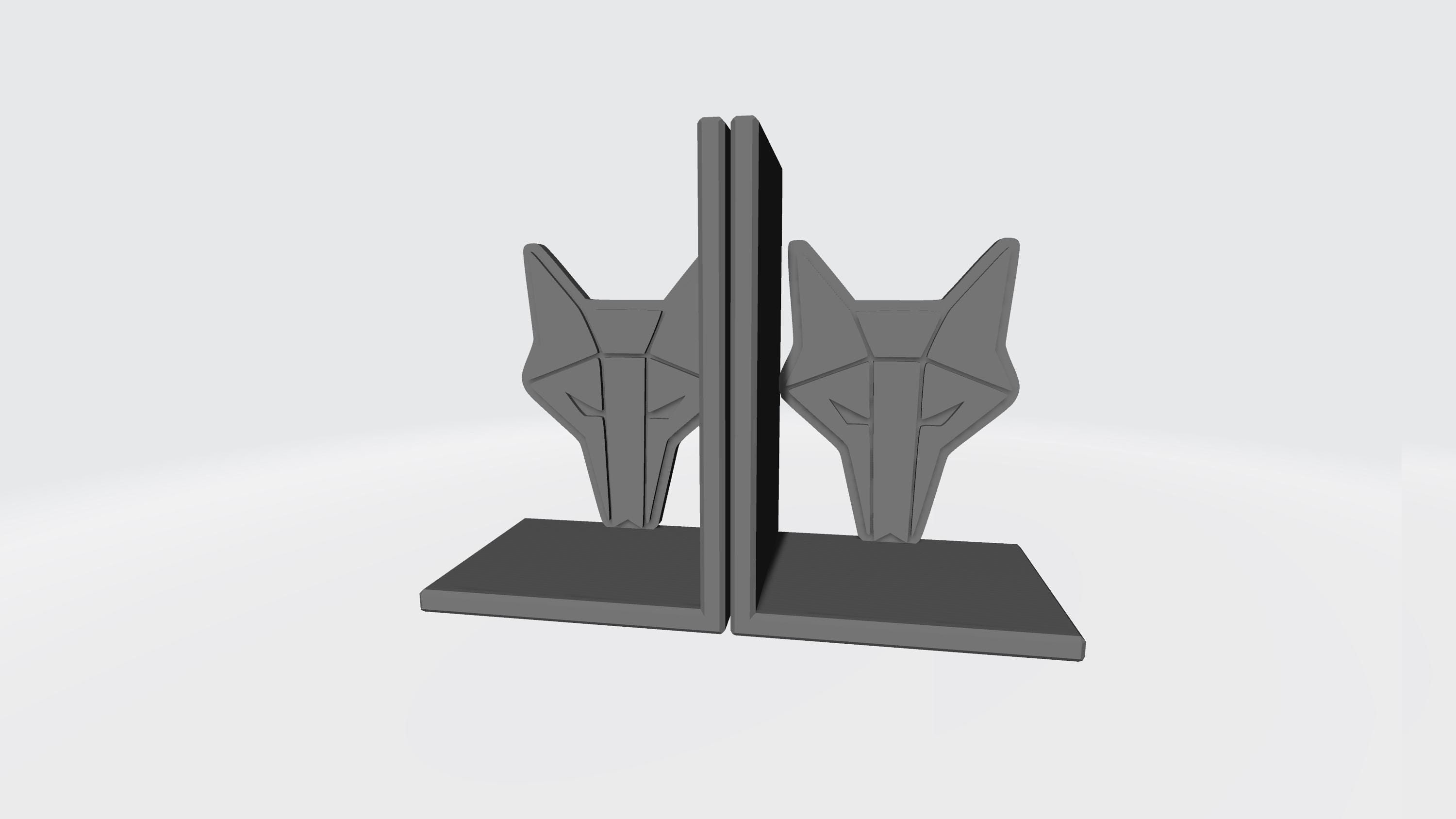 Red Rising Howler Sigil Bookend- 3D Printed Reading Decor - Etsy