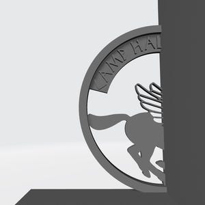 Percy Jackson Camp Half-blood Bookend 3D Printed - Etsy