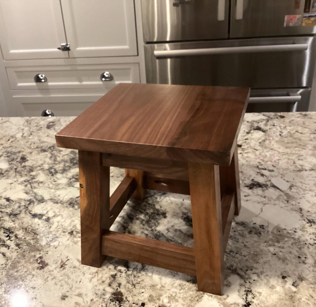Handmade Walnut Stool Custom Made to Order - Etsy