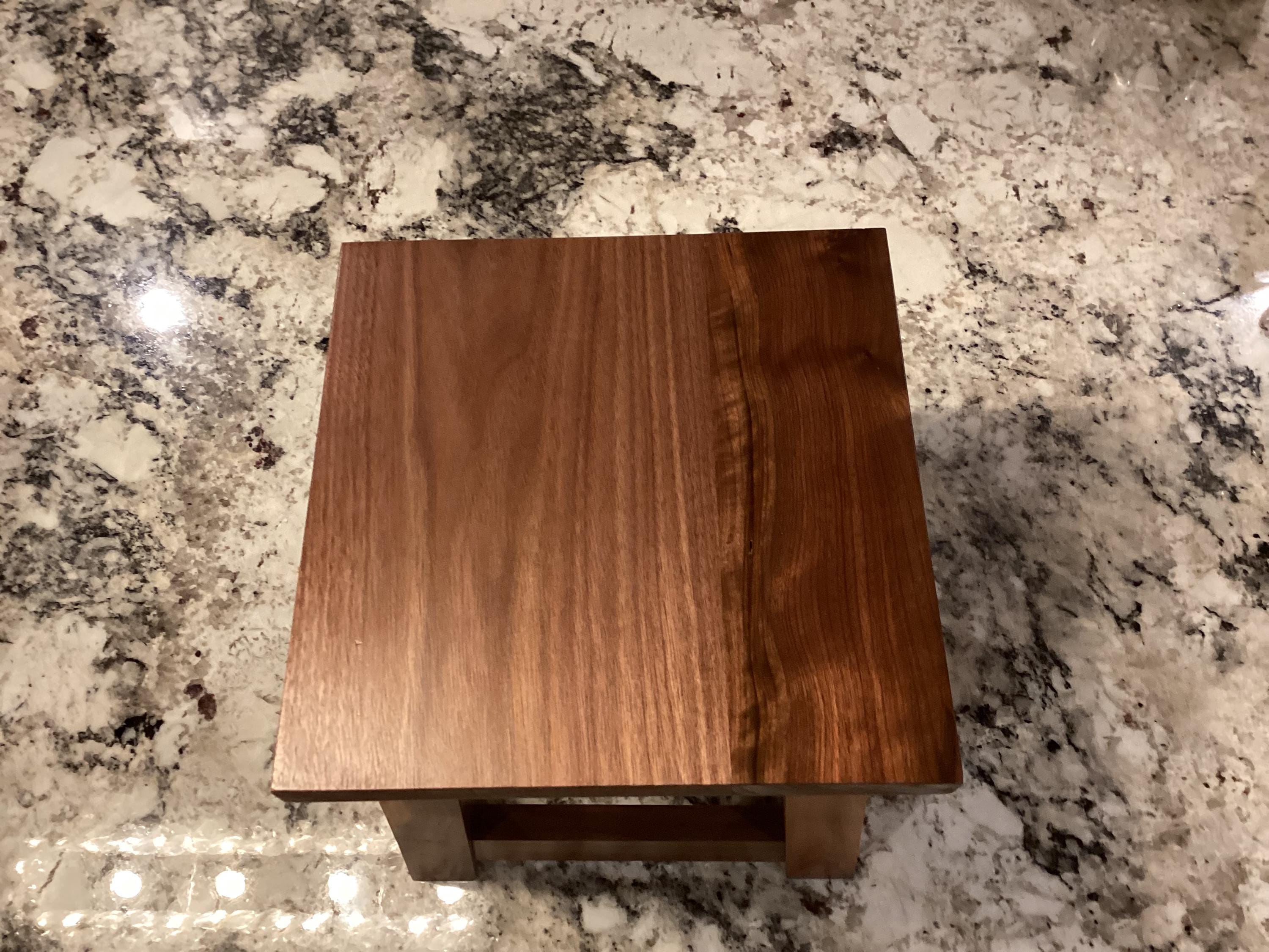 Handmade Walnut Stool Custom Made to Order - Etsy