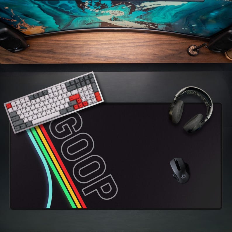 ARC Raiders Goop Desk Mat - the Burnt Peanut - Large Mouse Pad (31.5" X ...