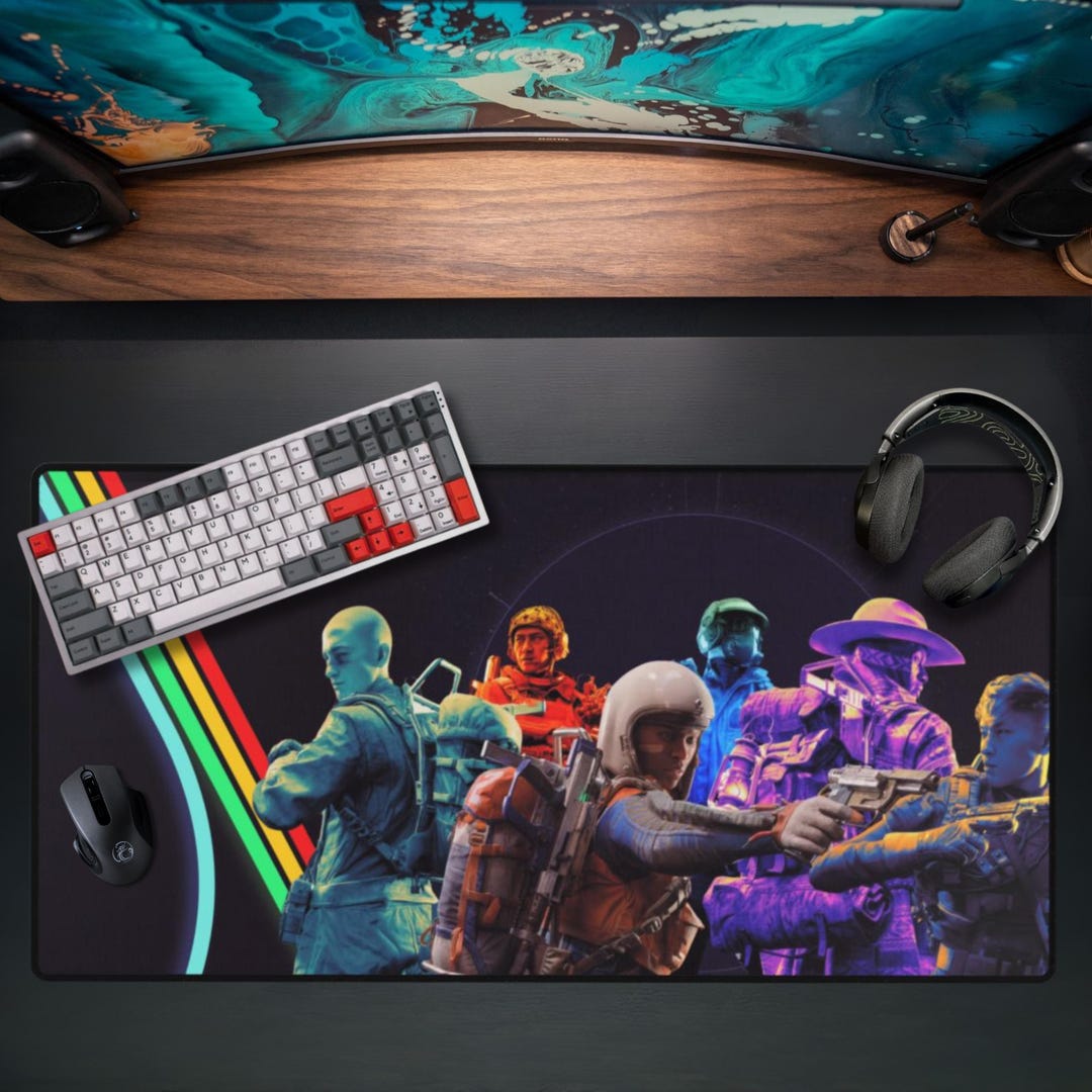 ARC Raiders Inspired Desk Mat - Large Mouse Pad (31.5" X 15.5") - the ...