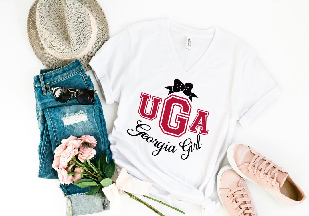 UGA Georgia Girl .SVG Digital File -- Instant Download - Etsy