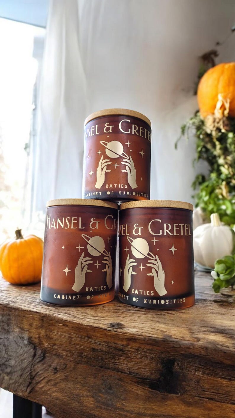 Hansel & Gretel 8 Oz. Organic Soy Wax Candle - Etsy