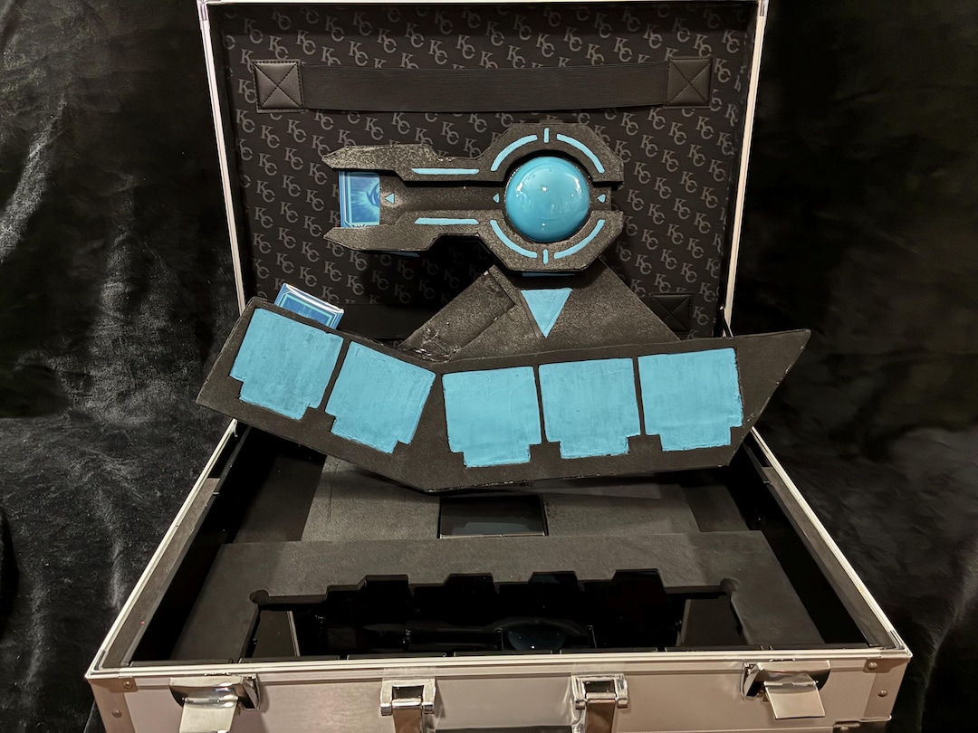 Hand Made: Yu-gi-oh! DSOD Duel Disk DELUXE (BLACK) - Etsy
