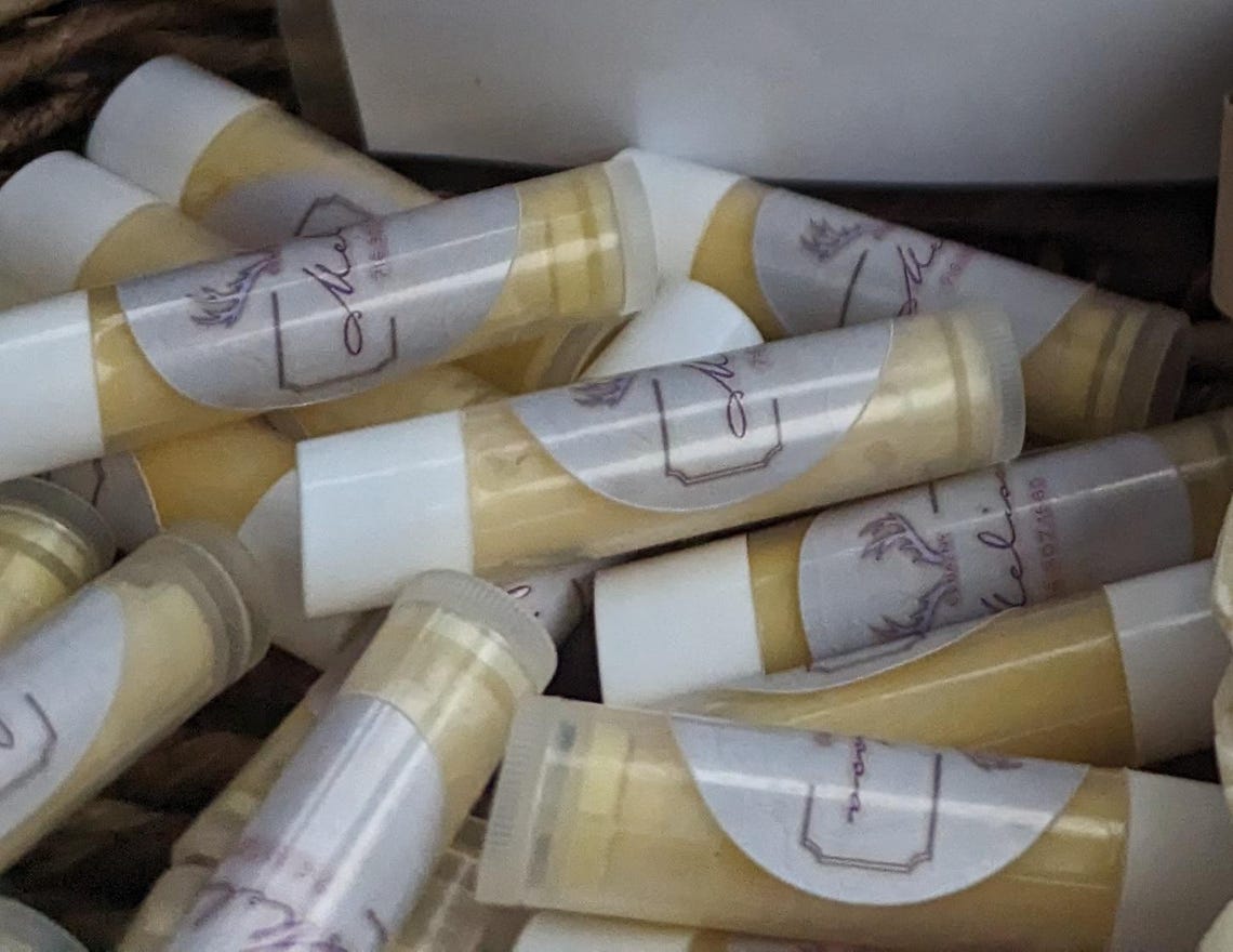 6 All Natural Deer Tallow Lip Balms - Etsy